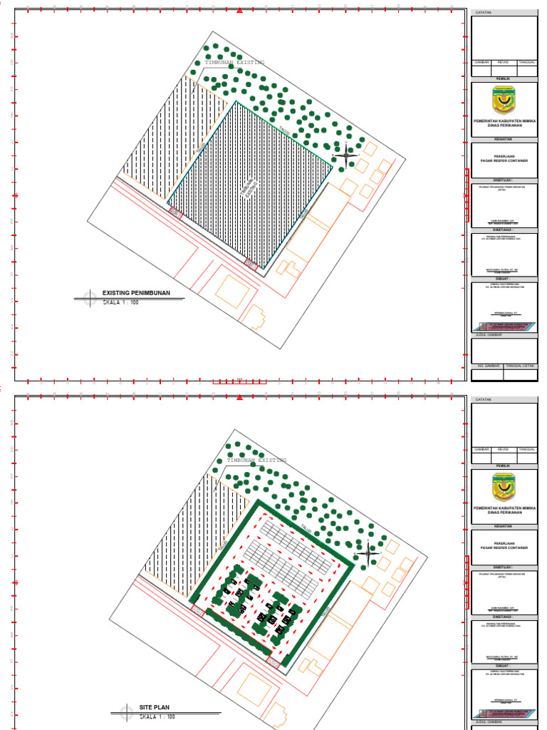 Ded Pembangunan Pagar Keliling Tempat Penumpukan Reefer Container | PDF