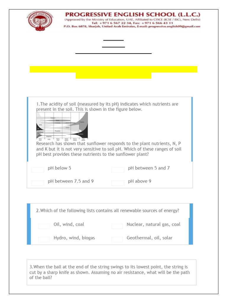 Class 9 Science Practice Questions | PDF | Water | Neutron