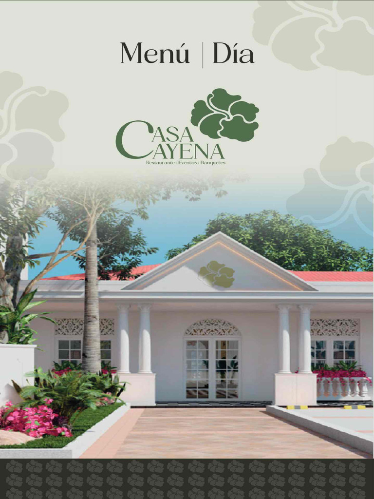 Menu Casa Cayena Dia | PDF