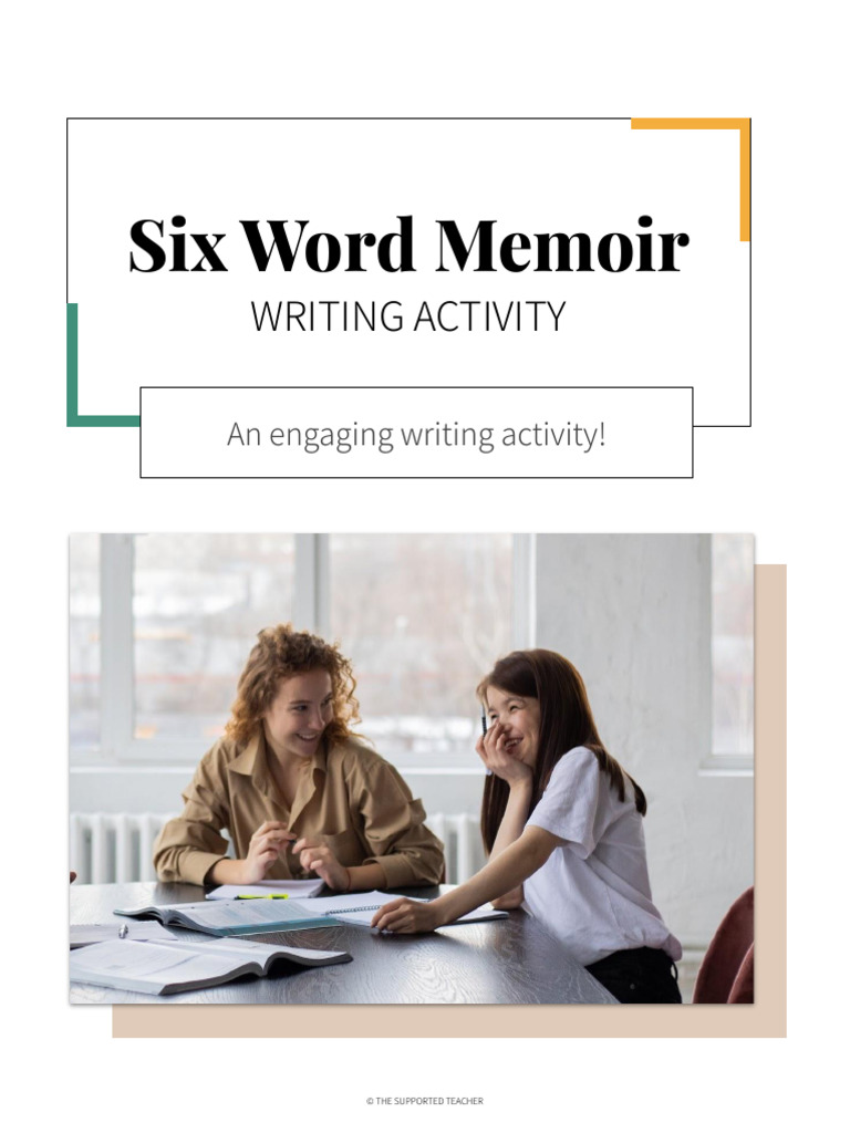 Six Word Memoir Writing Activity Guide | PDF