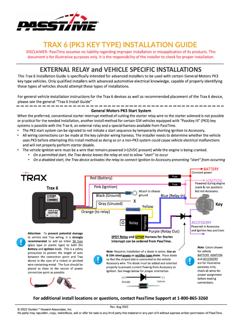 Trax 6 Full Install | PDF