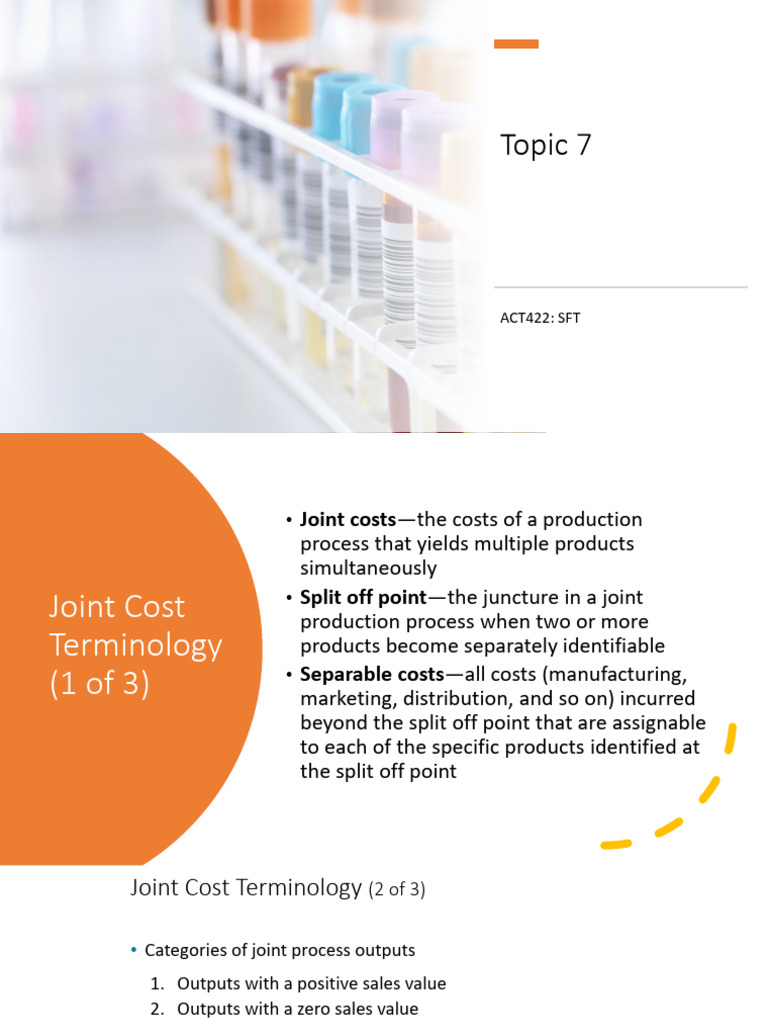 Joint Cost Allocation for Products | PDF | Gross Margin