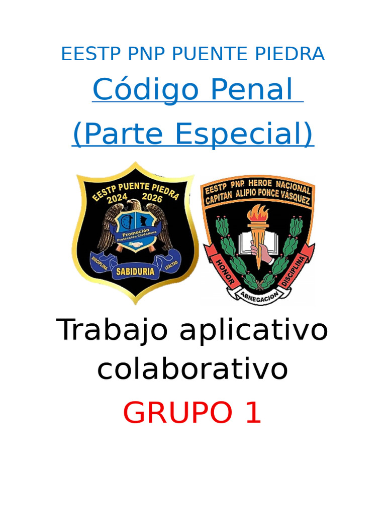 Portada Cod - Penal Parte Especial | PDF