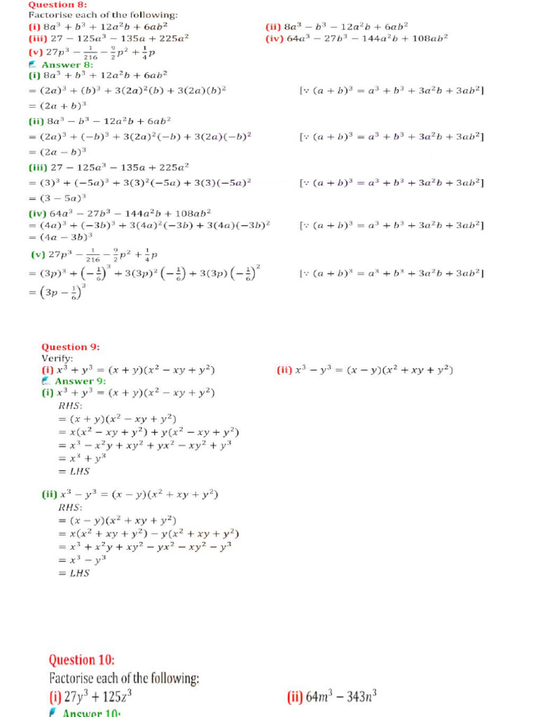 Polynomials (Part 3) | PDF