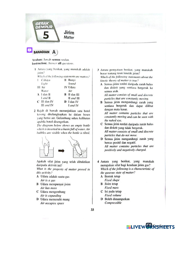 Ch5 Worksheet | PDF