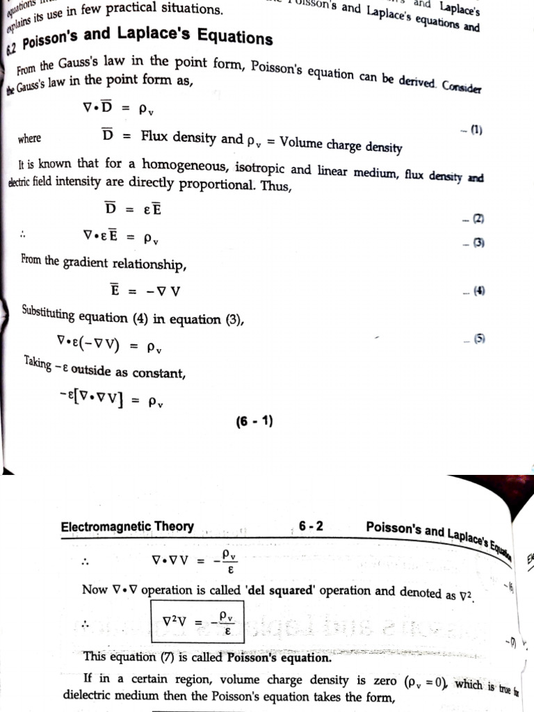 EMT Notes UNIT 2, Step by Step All Points | PDF | Equations | Calculus