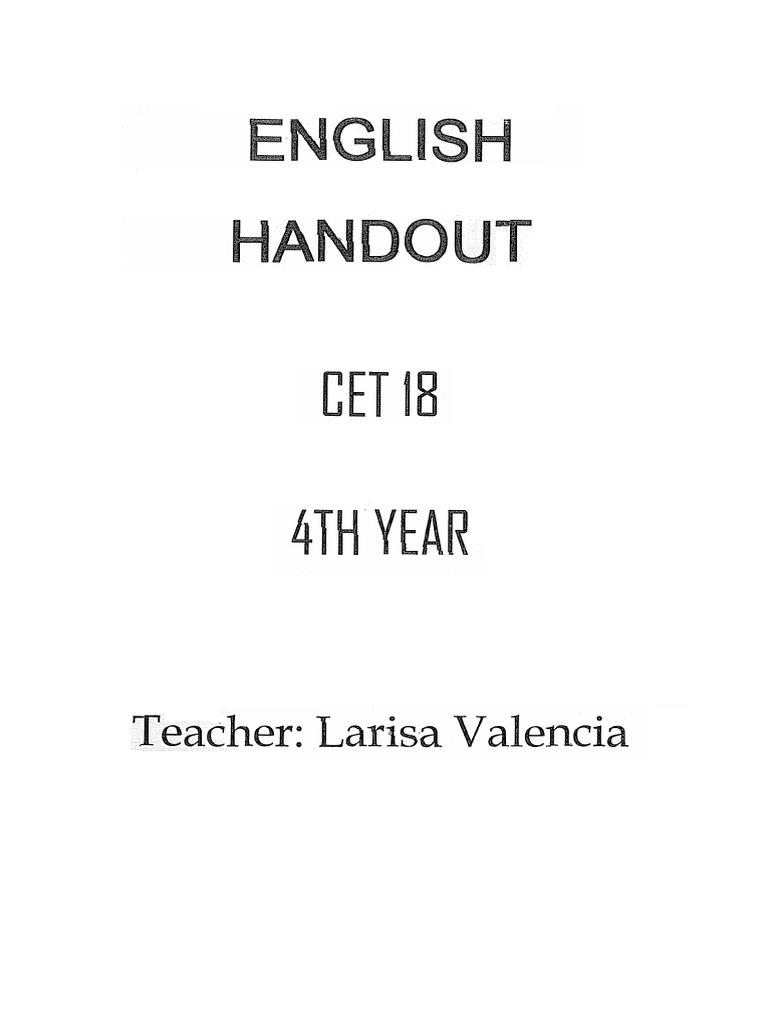 INGLES CET 18 4to (EDIT) | PDF