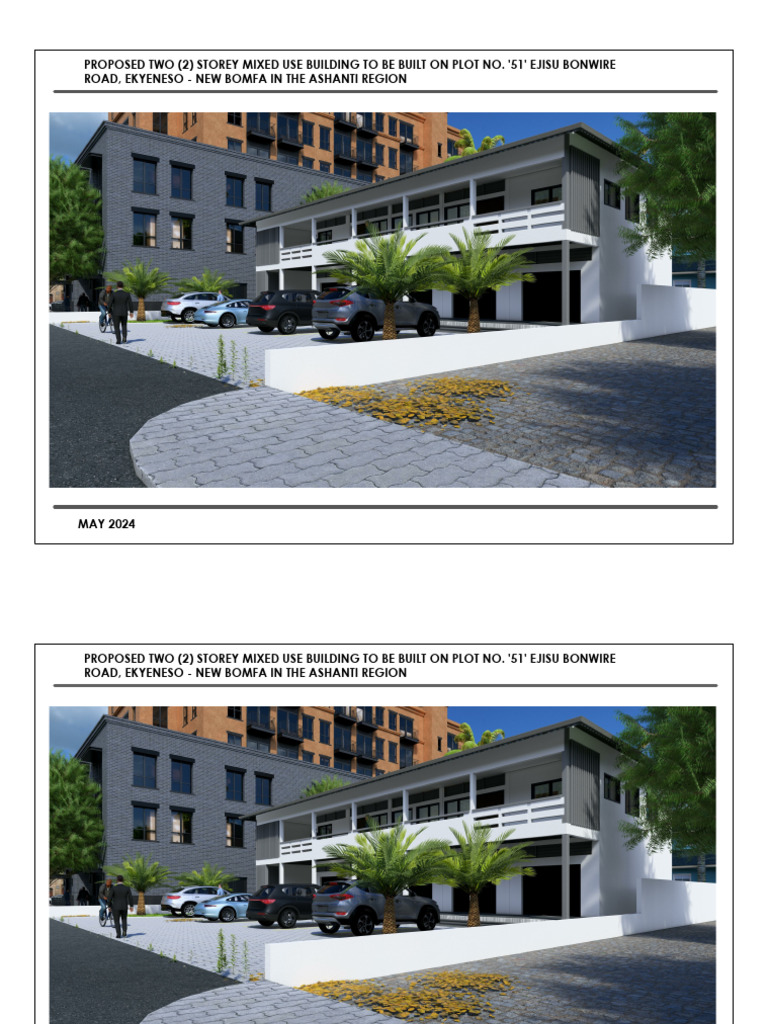 Two-Storey Mixed Used Building I | PDF | Buildings And Structures