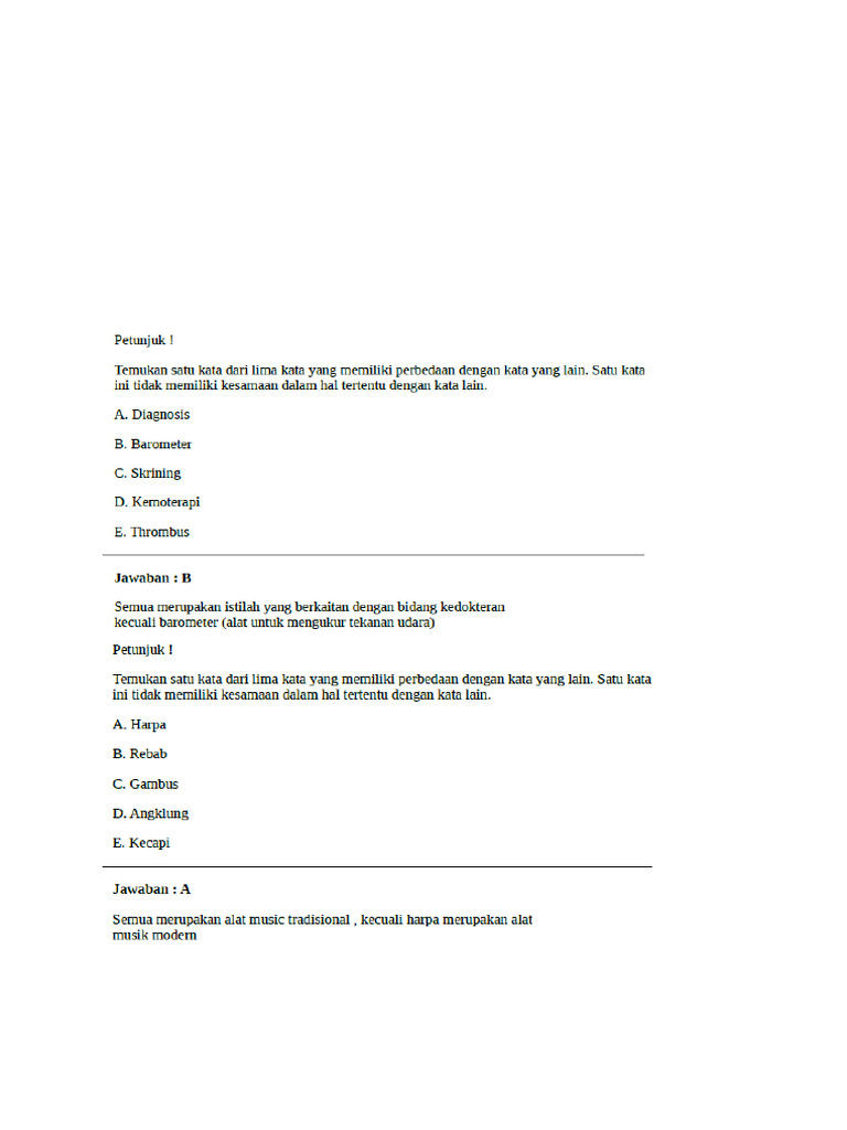 Word Classification | PDF