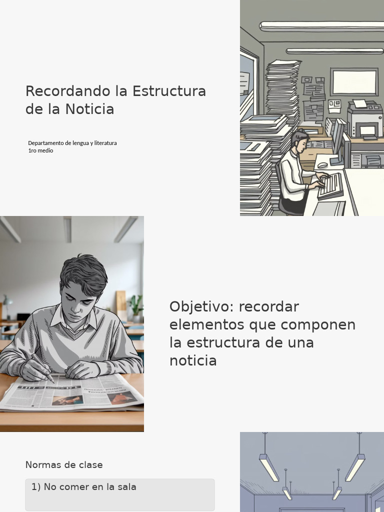 Estructura Clave de una Noticia | PDF | Temblores