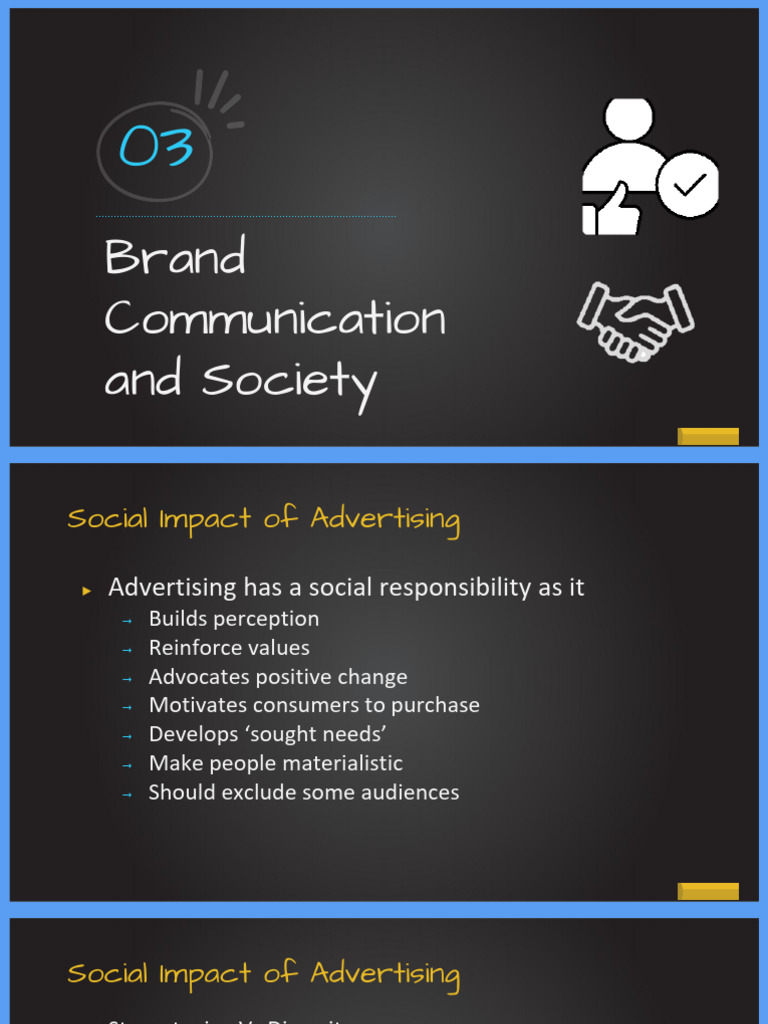 Social Impact of Advertising | PDF | Advertising | Social Psychology