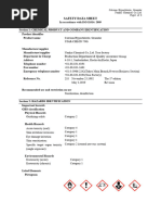 Sodium Hypochlorite Safety Data Sheet | PDF | Ammonium | Chlorine