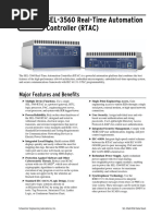 SEL-3555: Advanced Real-Time Automation Controller | PDF | Programmable ...