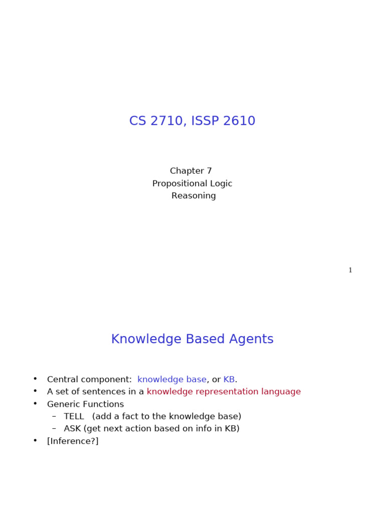 Chapter 7 | PDF | Logic | Interpretation (Logic)