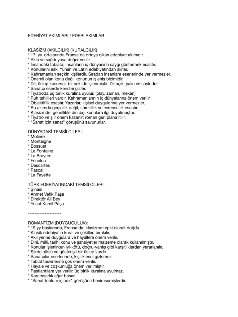 Edebi̇ Akimlar | PDF