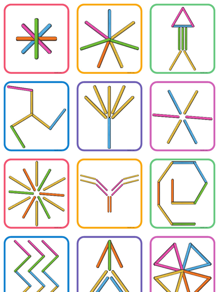 T TP 1729059575 Lolly Stick Firework Pattern Cards Ver 2 | PDF