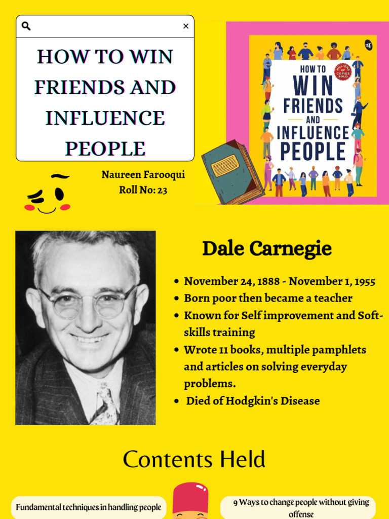Winning Friends and Influencing People | PDF