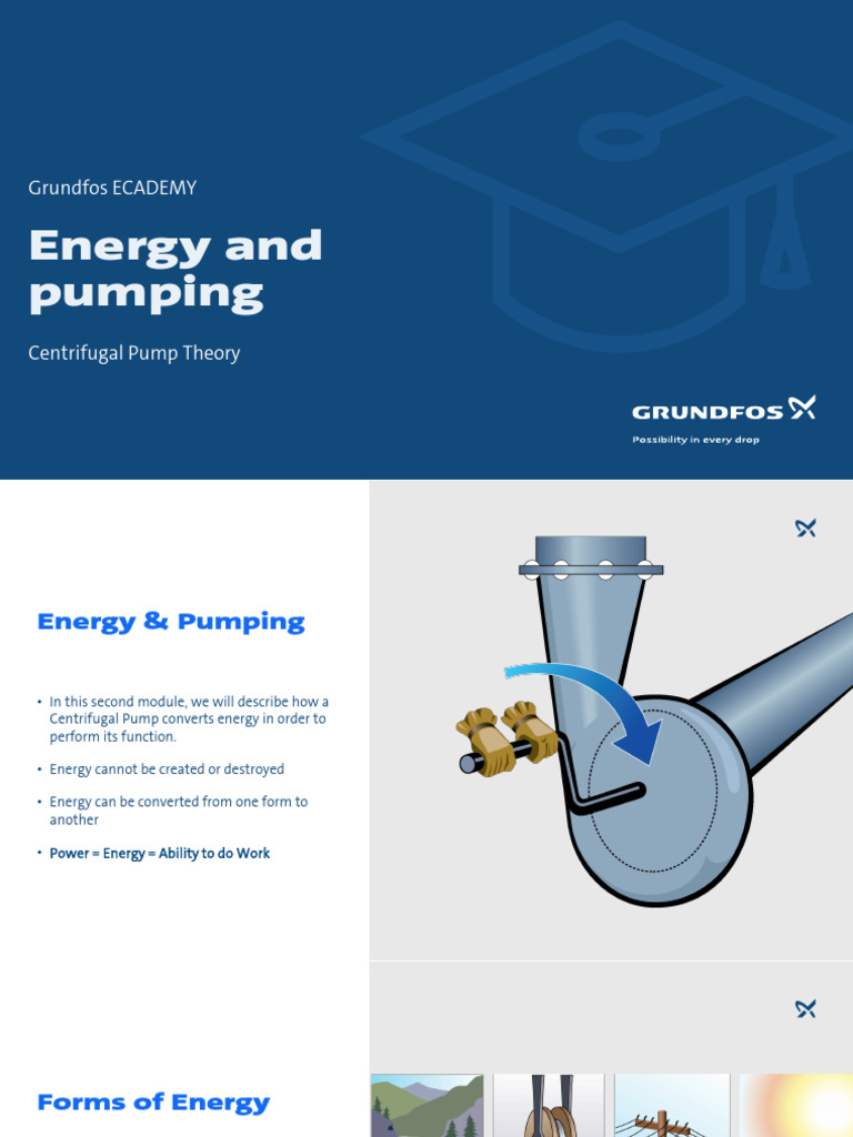 Us Course 102L Module 2 Centrifugal Pump Theory | PDF | Pump | Dynamics ...