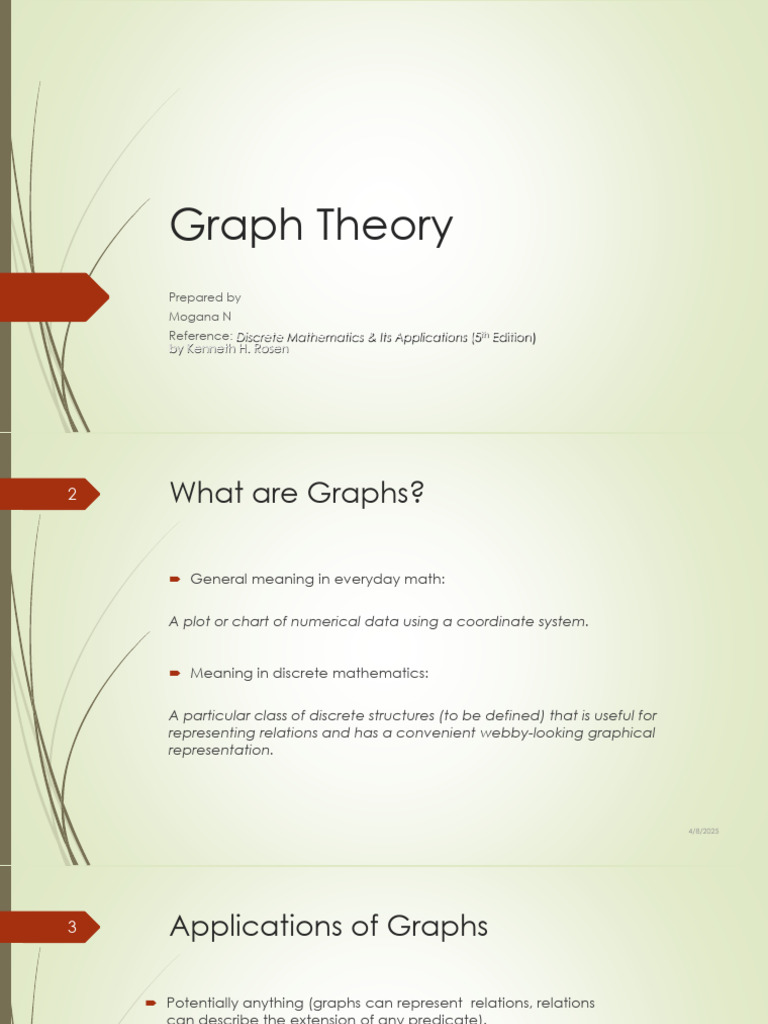 Graph Theory | PDF | Vertex (Graph Theory) | Mathematical Relations