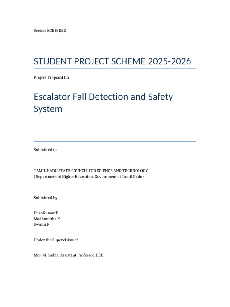 TNSCST 2025 Project Proposal: Safety System | PDF | Chess | Chess Theory