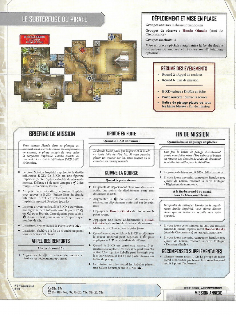 Assaut Sur Empire Thrawn Hondo Map | PDF