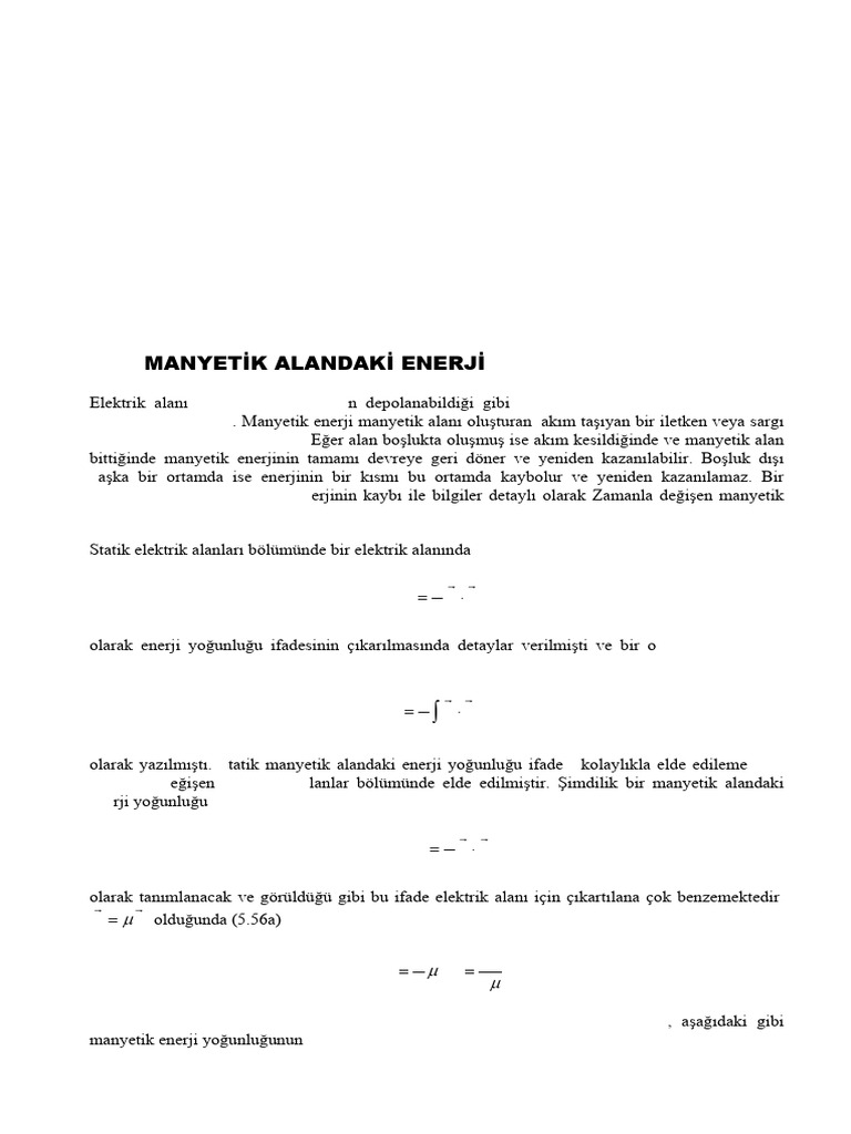 Hafta 11 - Bölüm 5 - Statik Manyetik Alanlar-2 | PDF