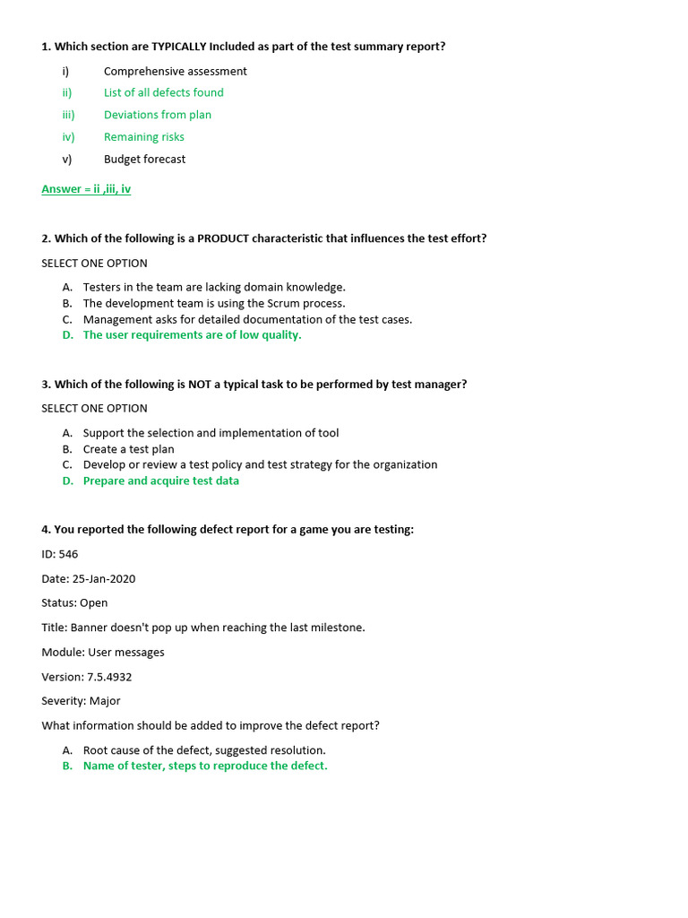 Tester Mindset and Effective Testing Practices | PDF | Software Testing ...