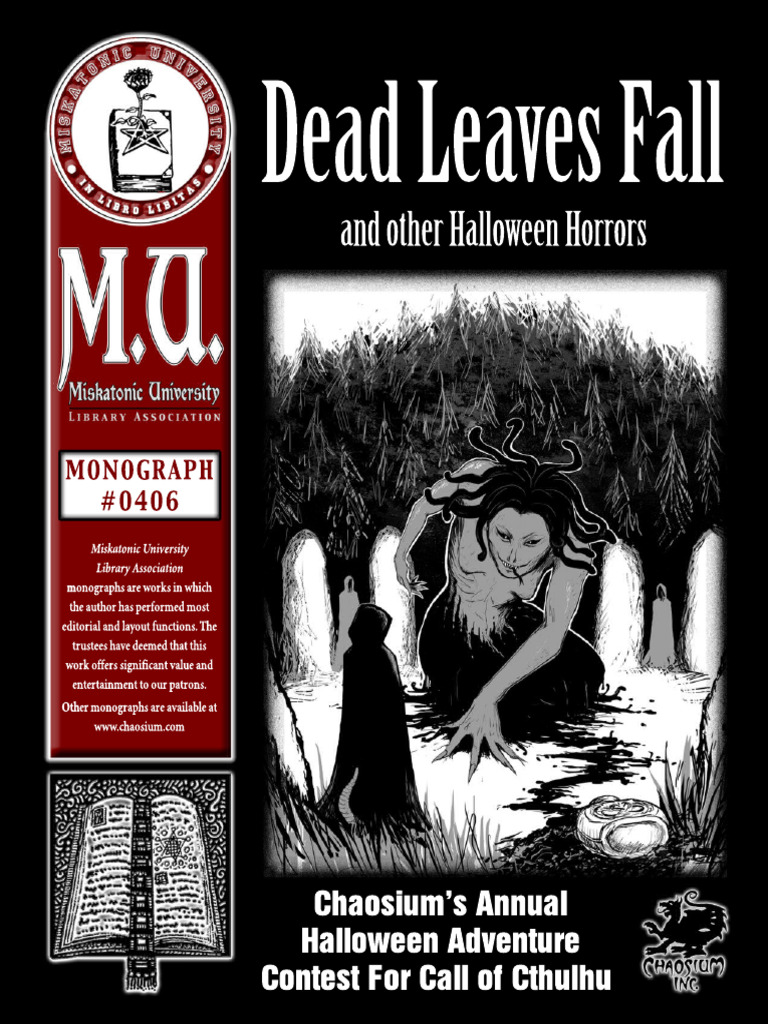 Monograph #406 - Miskatonic University - Dead Leaves Fall and Other ...