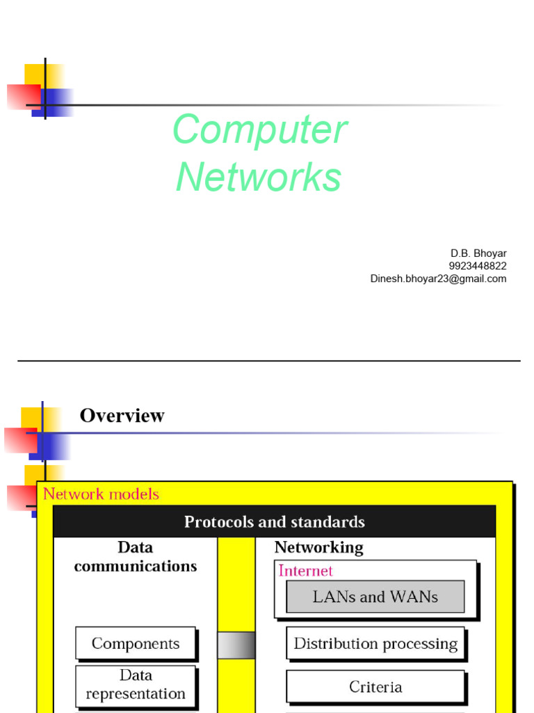 Understanding Computer Networks Basics | PDF | Osi Model | Computer Network