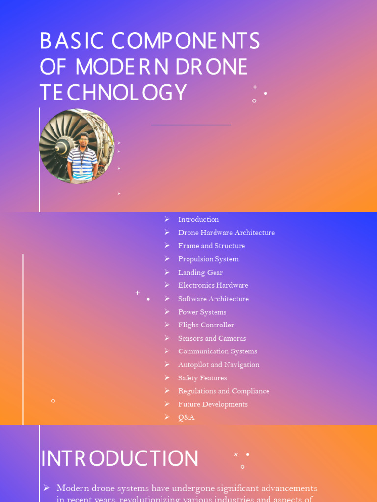 Basic Components of Modern Drone Technology - New - To - TiHAAN-1 | PDF ...