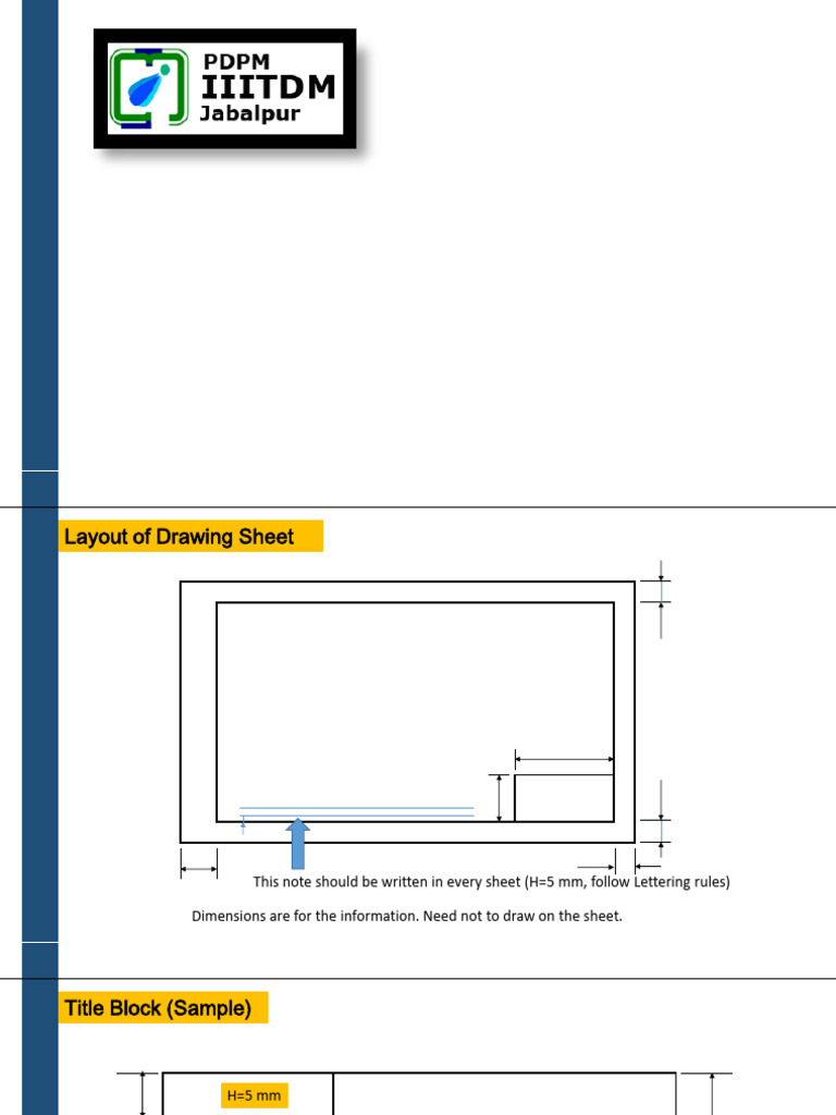 Assignment 1 Lines lettering and dimensioning | PDF