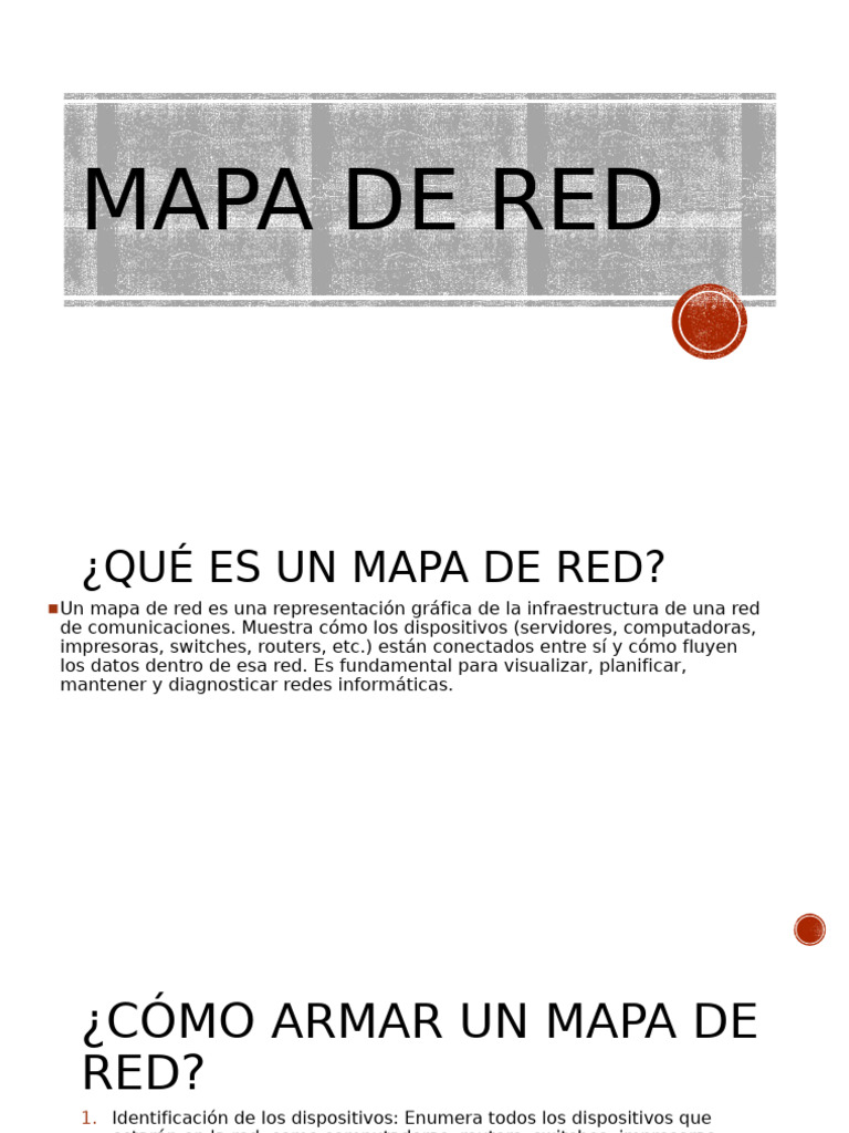 Cómo Crear un Mapa de Red Local | PDF | Red de computadoras ...