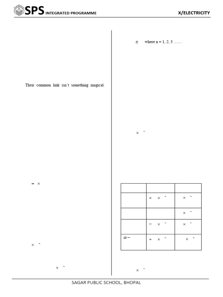 Electricity | PDF | Electrical Resistivity And Conductivity | Series ...
