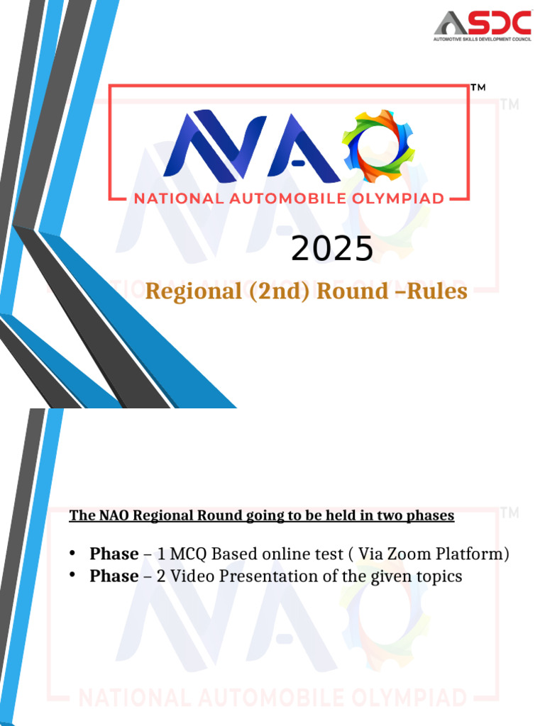 NAO 2025 Regional Round Guidelines | PDF | Computing
