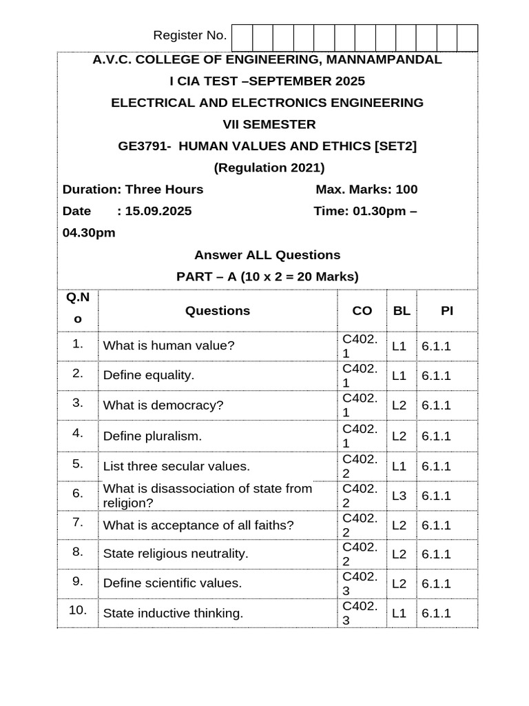 Ge3791 - Hv&e - Cia - 1 - Set 2 | PDF