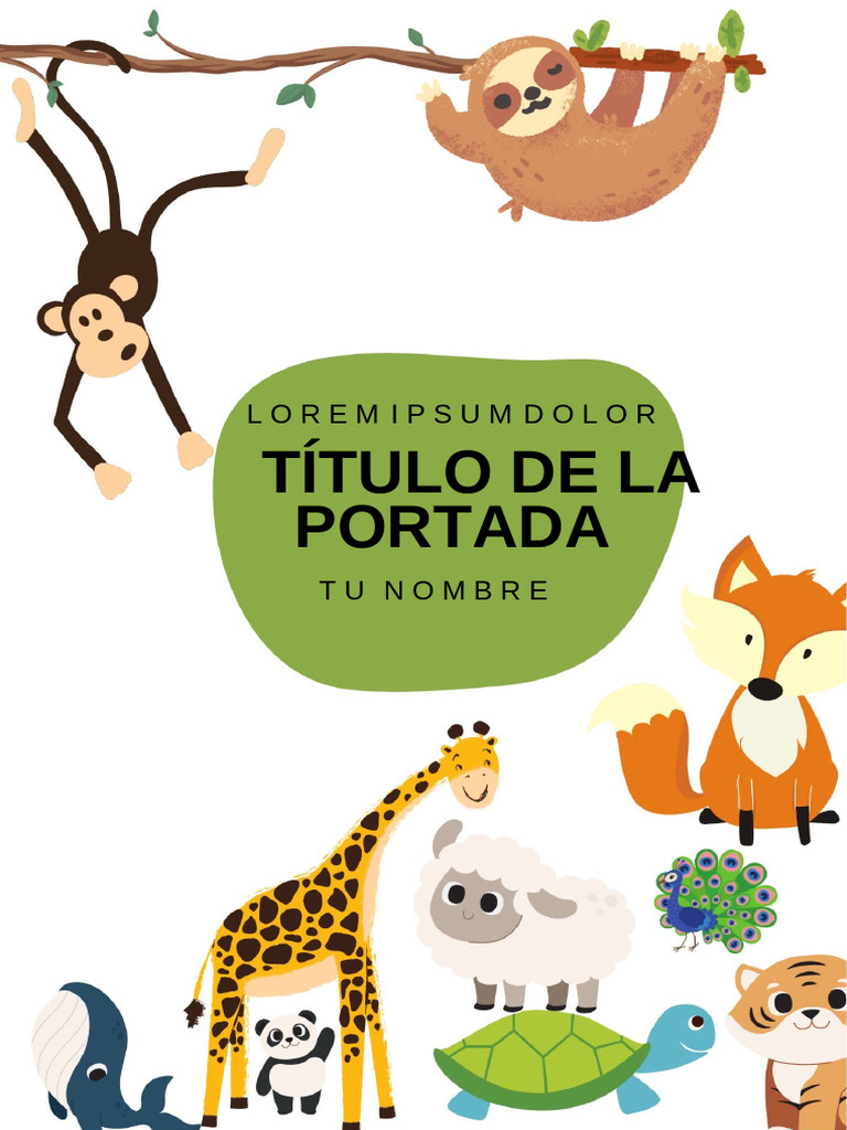 Portada Animales | PDF