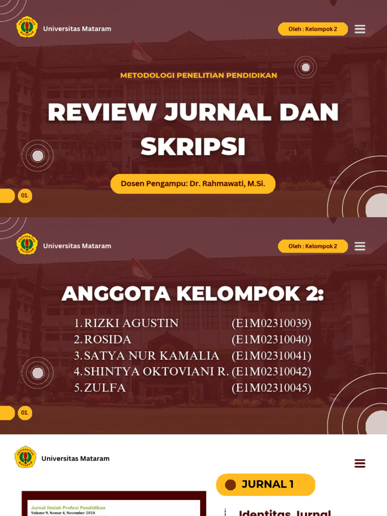 Kel. 2 Review Jurnal & Skripsi - 20250918 - 064518 - 0000 | PDF