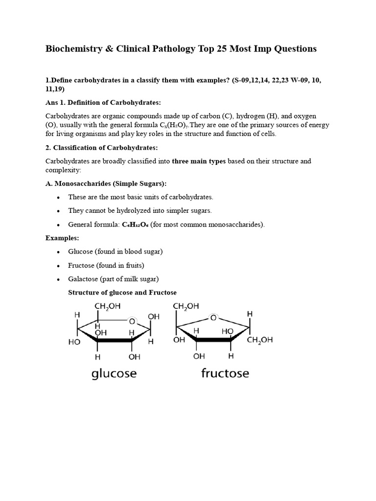 Biochemistry Imp Questions QB With Answers | PDF | Nucleotides ...