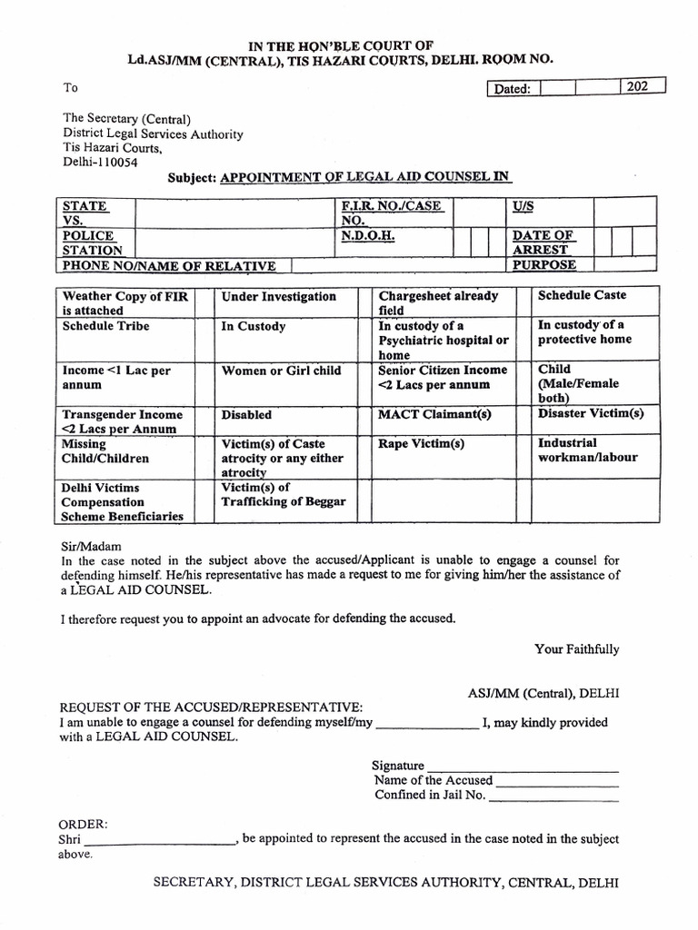Remand Form New 2 | PDF