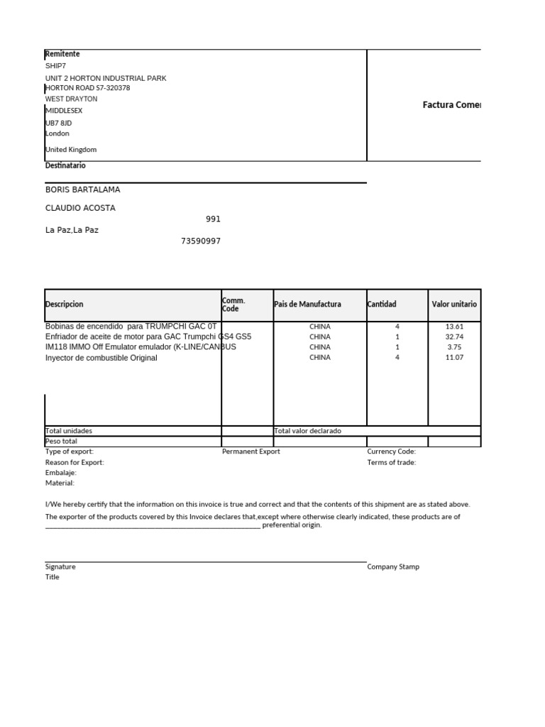 Factuhttps Docs - Google.com Spreadsheets U 0 Authuser 0&usp Sheets Webra Comercial Ejemplo 1 | PDF