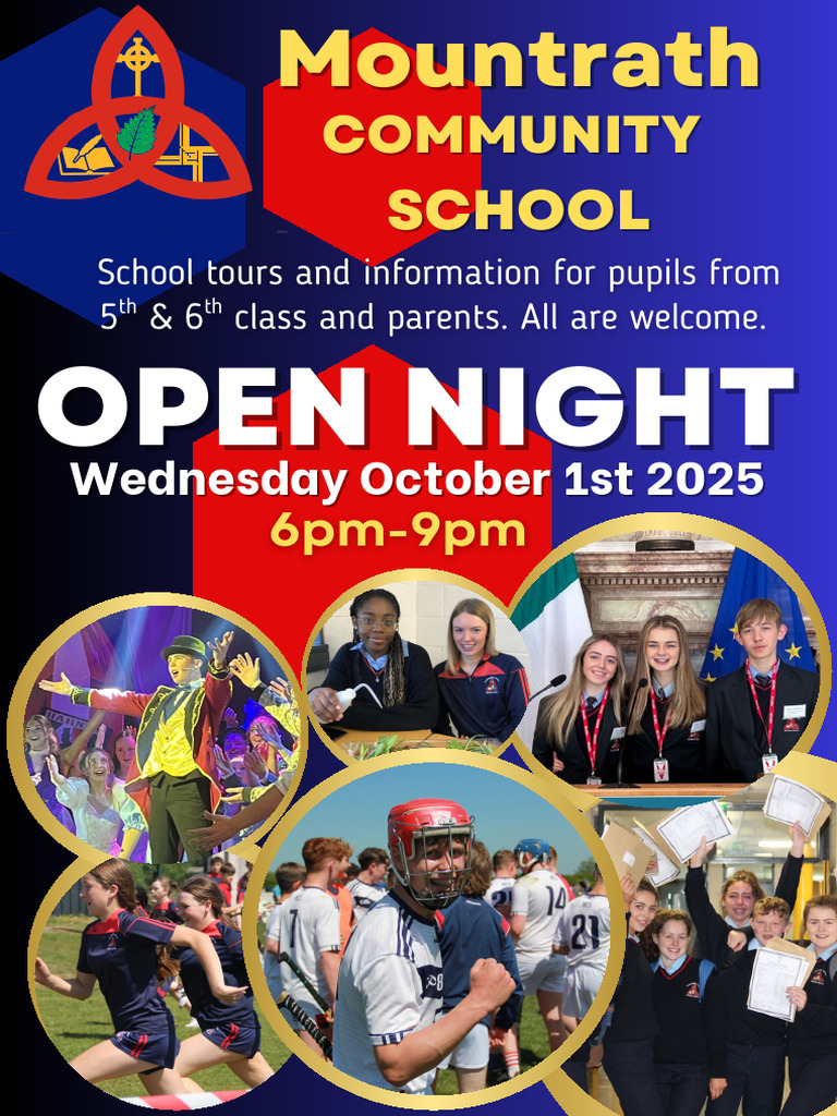 Mountrath School Open Night 2025 | PDF