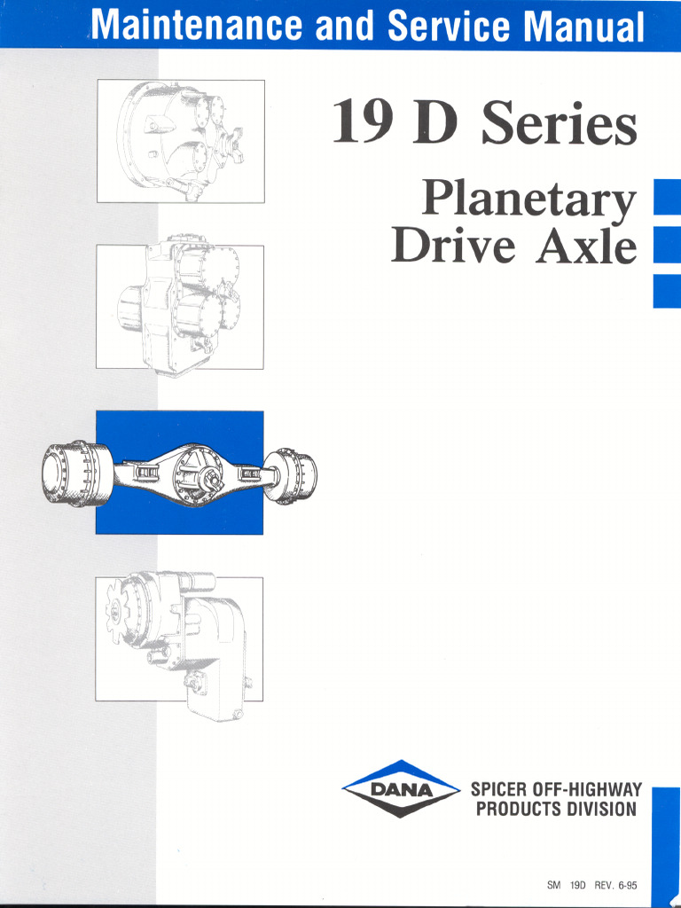 V51065 Clark 19D Axle | PDF