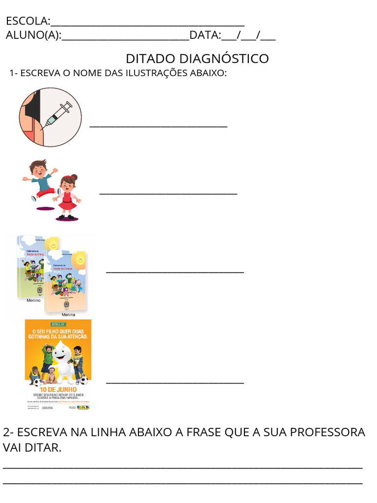 ATIVIDADE COMPLEMENTAR 3° ANO | PDF