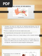Paracusis Willisii in Otosclerosis Explained | PDF | Hearing Loss | Hearing