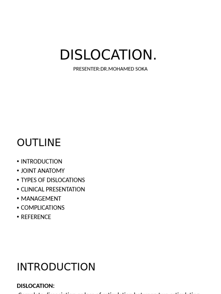 Dislocation by DR - Soka | PDF | Shoulder | Human Anatomy