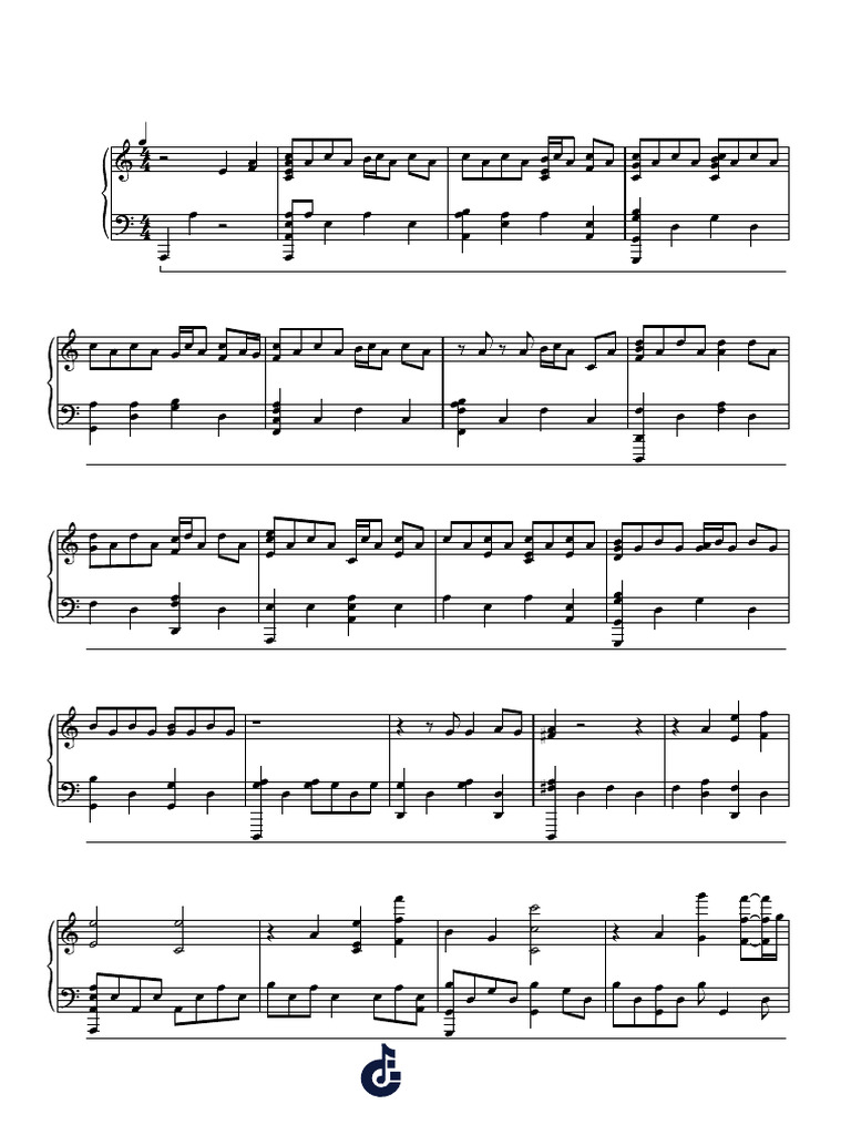 Aloy's Theme Horizon Zero Dawn | PDF