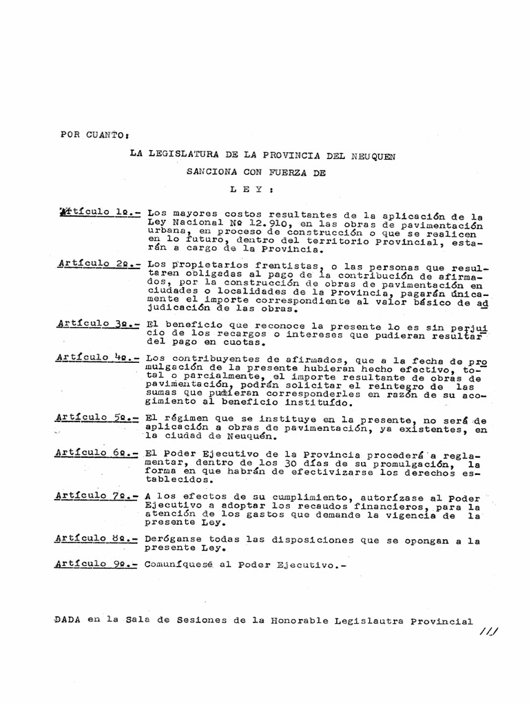Ley 0443 | PDF