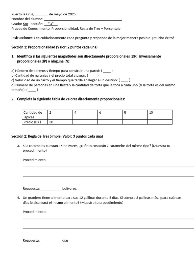 Examen de Matematica 3 Lapso | PDF