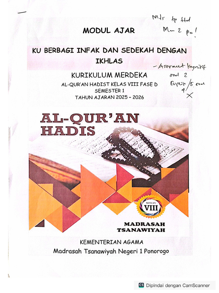 Contoh Modul Ajar | PDF
