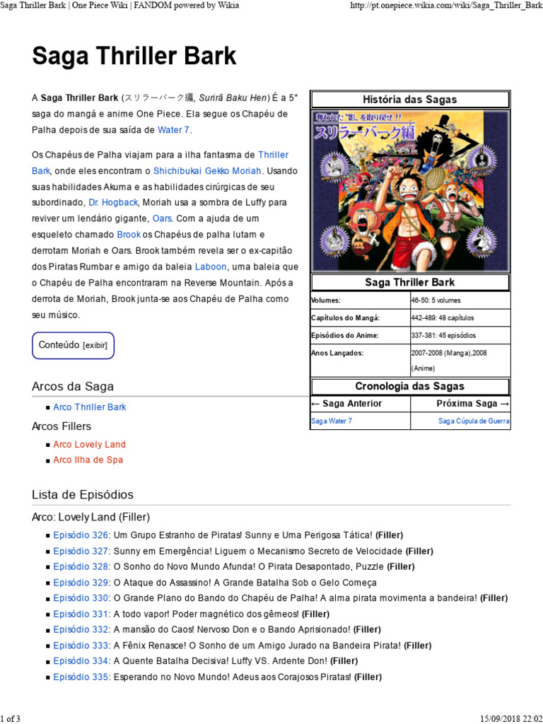 5 Saga Thriller Bark - One Piece Wiki - FANDOM Powered by Wikia | PDF